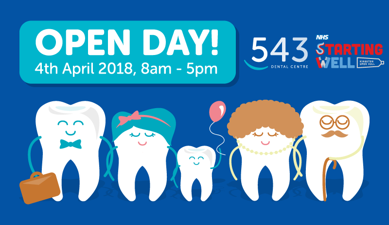 543 OPEN DAY – 4th April | 543 Dental & Implant Centre